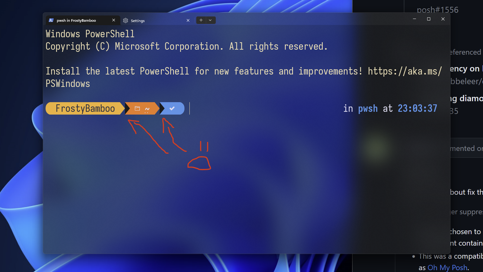 Transparent background doesn't become transparent foreground when ...