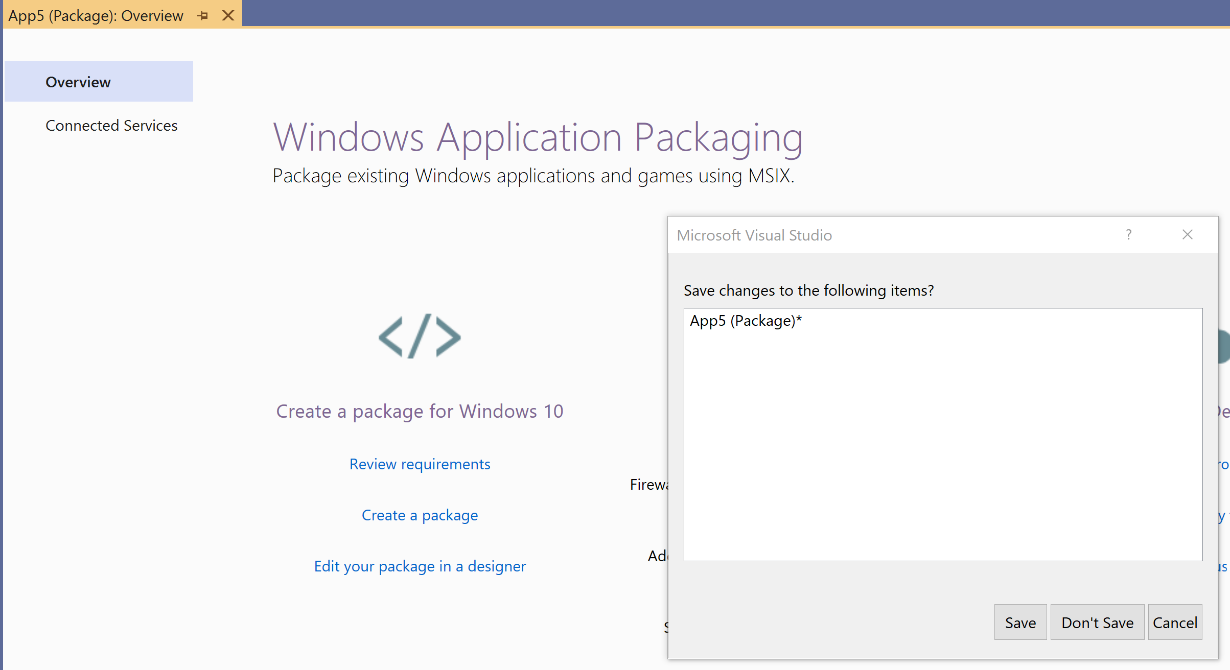 Reunion 0.8 preview templates generate reference error for Package ...