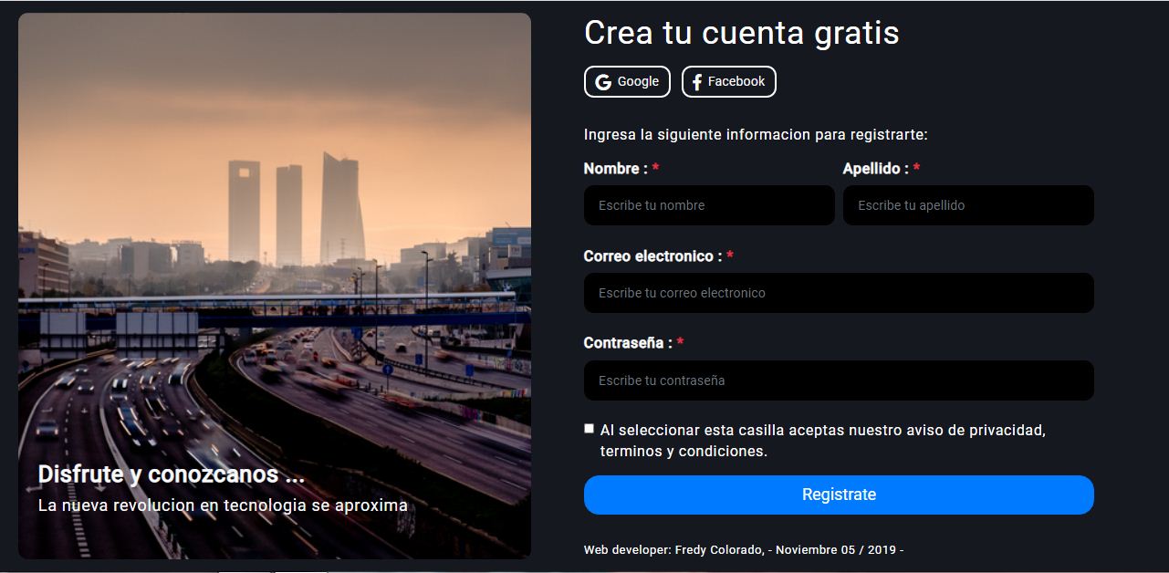 GitHub - yoma75/formulario: Formulario de suscripción con imagen, -bootstrap-css-html-