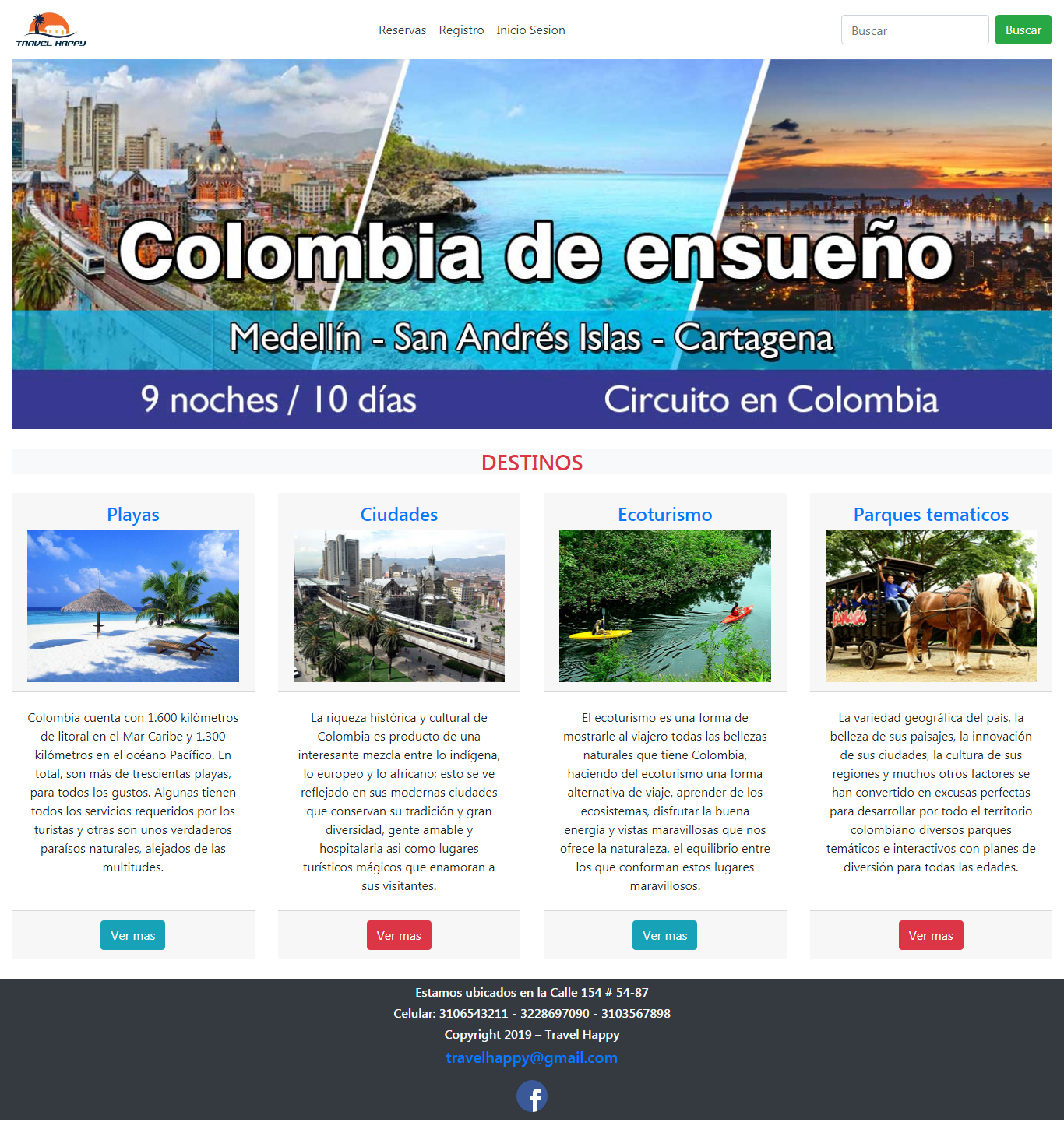 GitHub - yoma75/travel-happy: Agencia de viajes