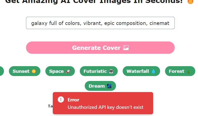 Error; API key doesn't exist · Issue #1 · leap-ai/leap-ai-cover-images · GitHub