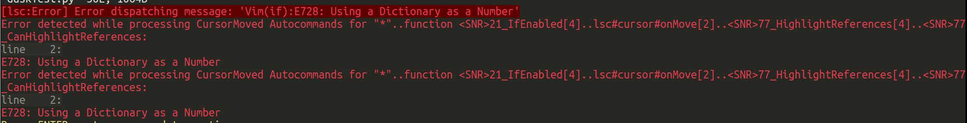 powershell languageserver and E728: Using a Dictionary as a Number · Issue #401 · natebosch/vim ...