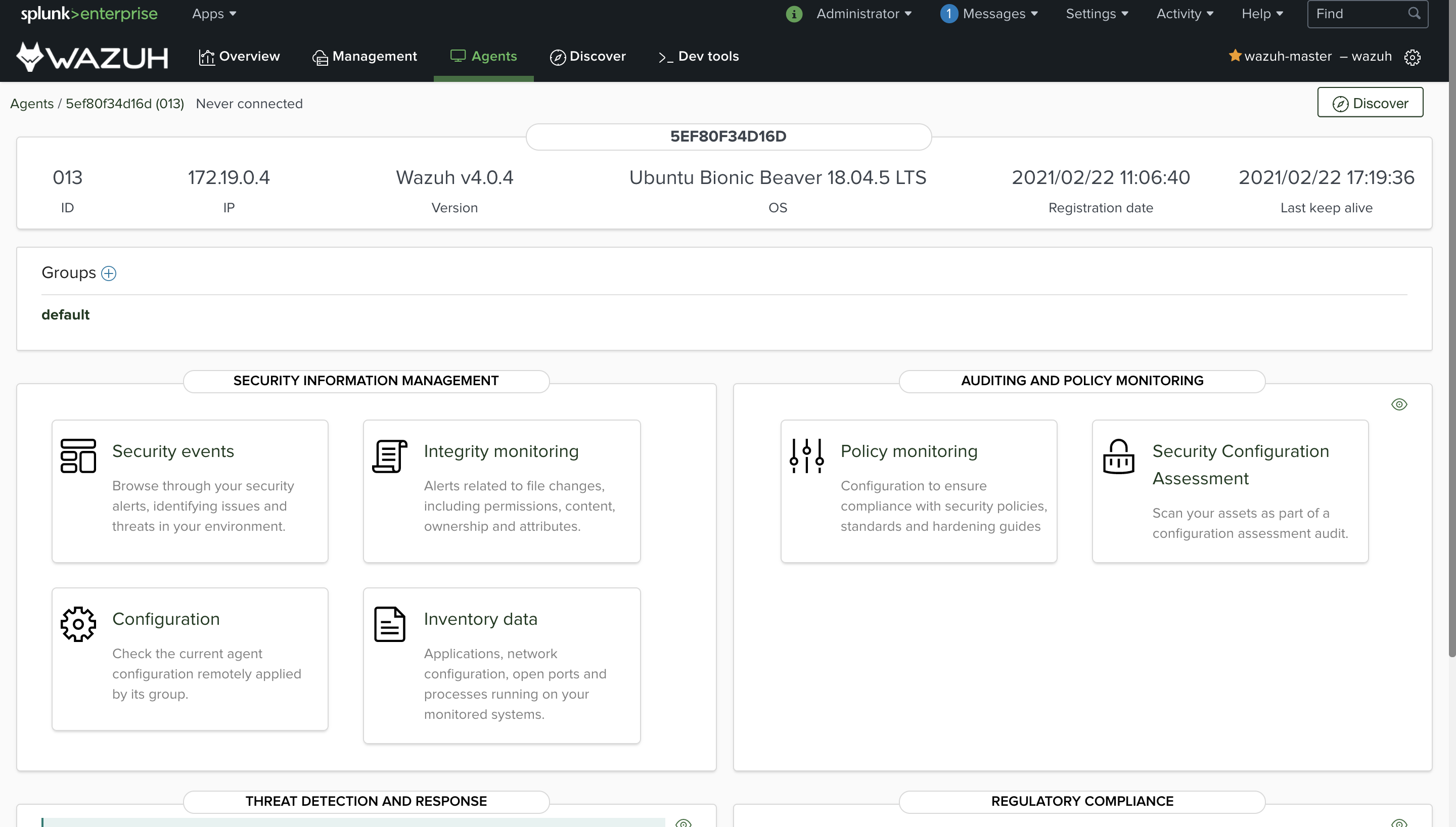 Adapt for break changes to consume Wazuh API (compatible with RBAC) · Issue #950 · wazuh/wazuh ...