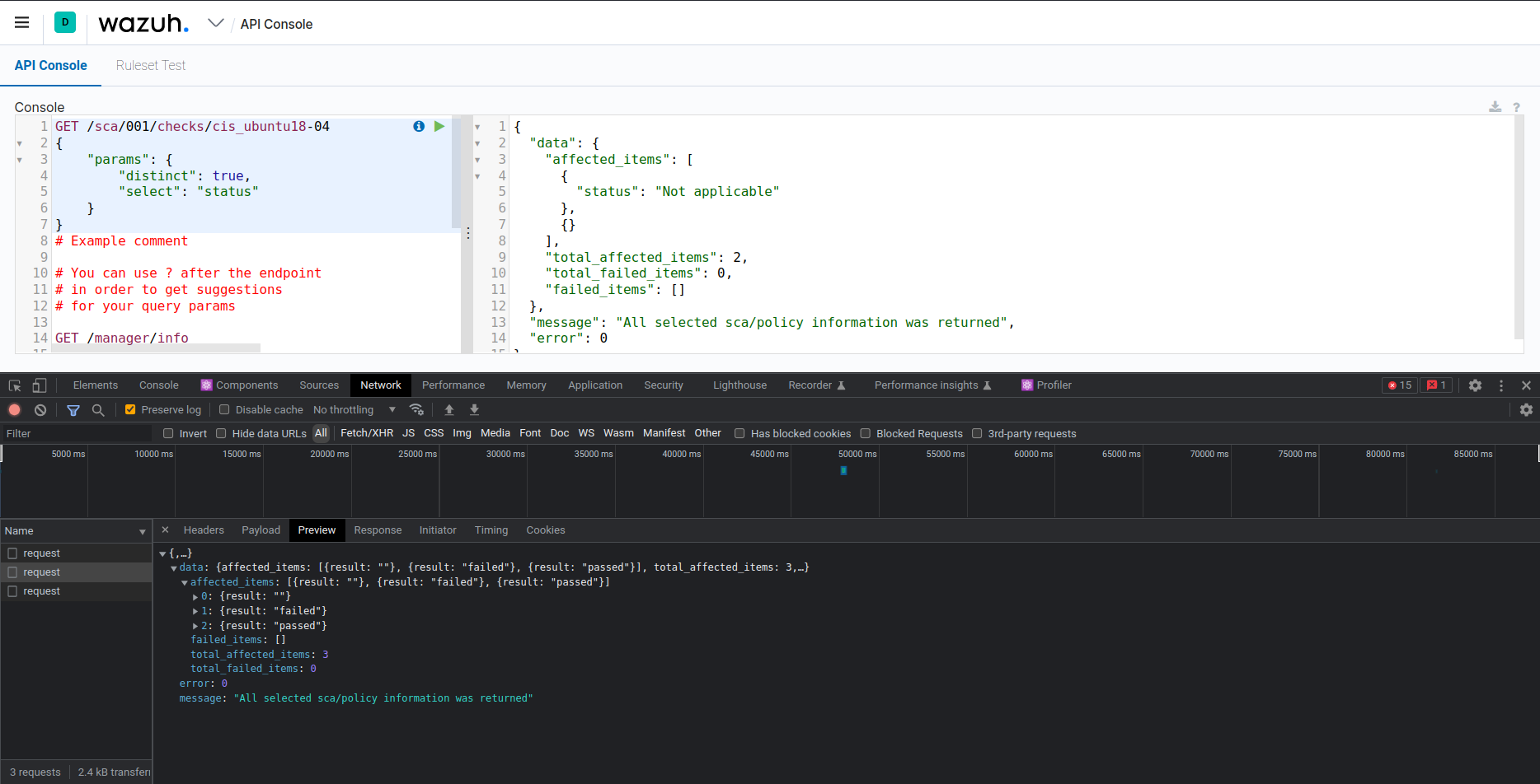 Api Endpoint Returns Empty Object Item · Issue 15704 · Wazuhwazuh · Github 