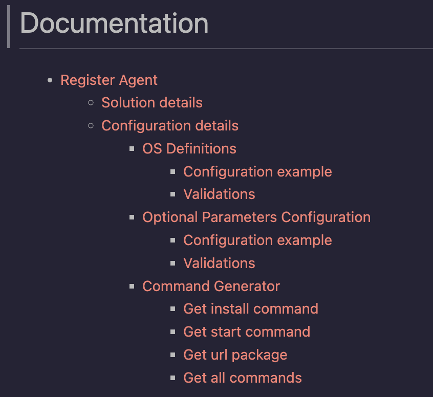 Redesign Add Agent Add New Register Agent Command Generator · Issue