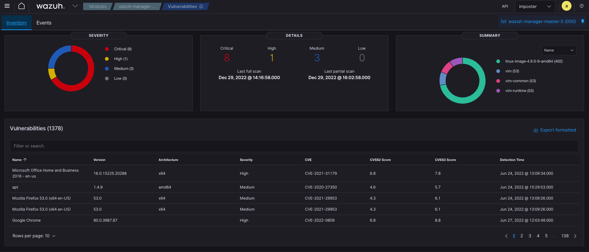 [Vulnerabilities dashboard] Research about vulnerabilities dashboard context/scope · Issue #5800 ...