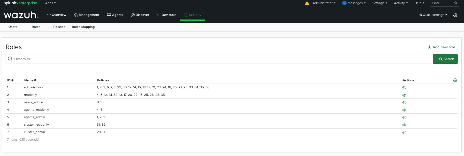Release 452 Rc1 Splunk Ui Regression Testing · Issue 18685 · Wazuhwazuh · Github