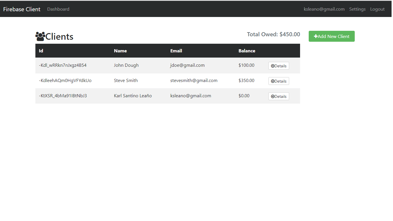 Github Ksleanoangularfirebaseclient Crm Made With Angularjs And Firebase As The Backend