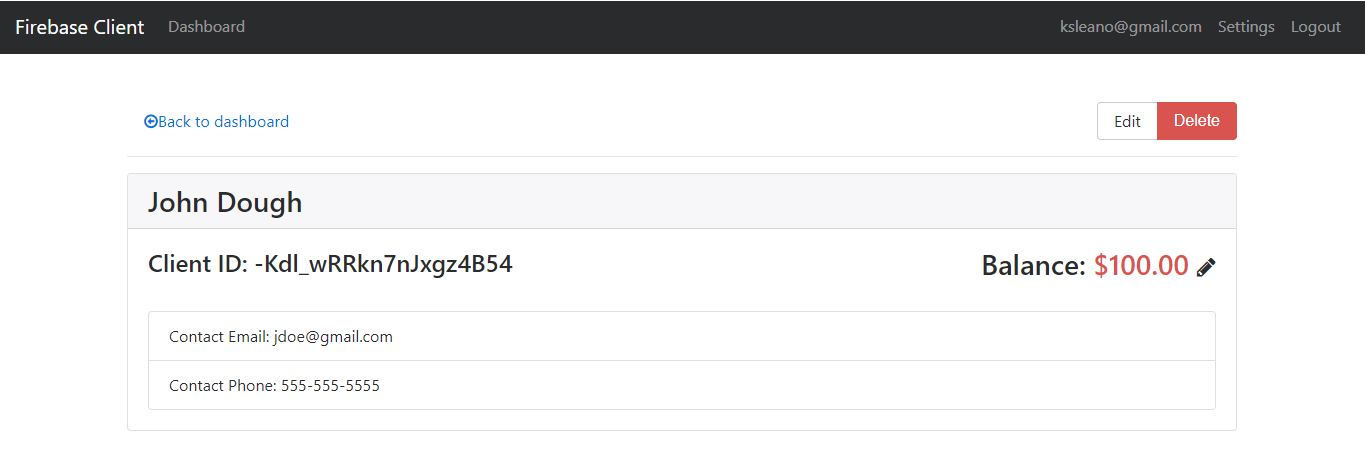 Github Ksleanoangularfirebaseclient Crm Made With Angularjs And Firebase As The Backend