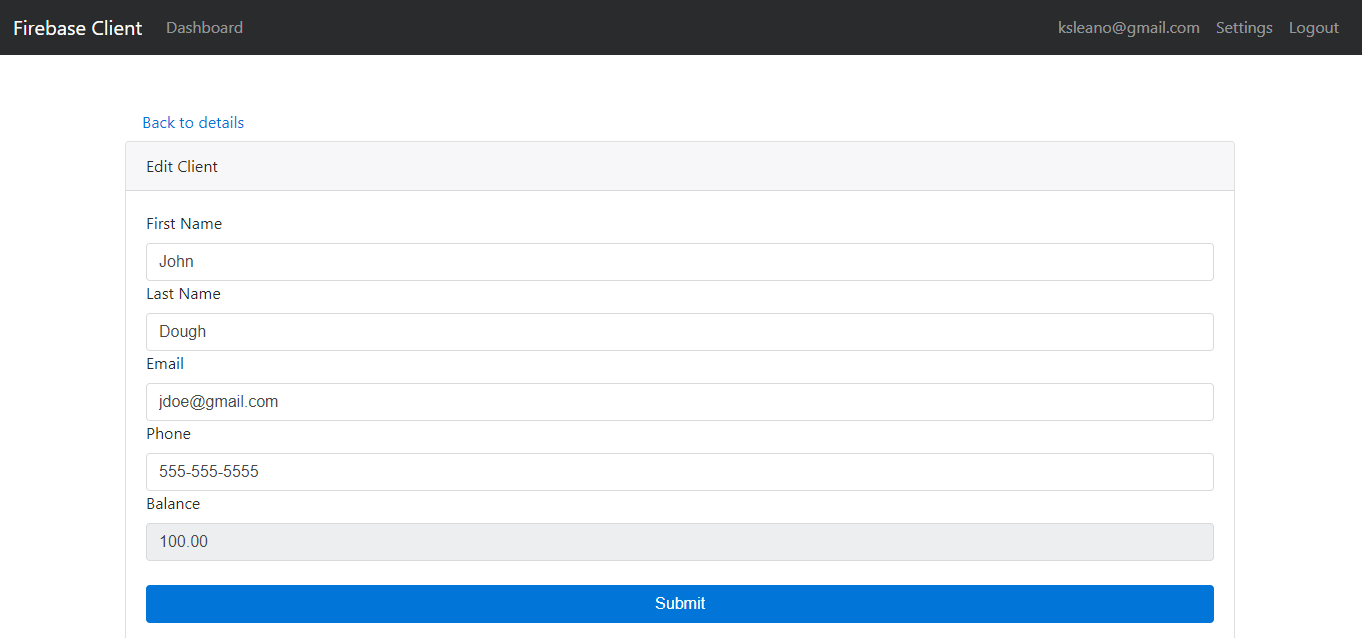 Github Ksleanoangularfirebaseclient Crm Made With Angularjs And Firebase As The Backend