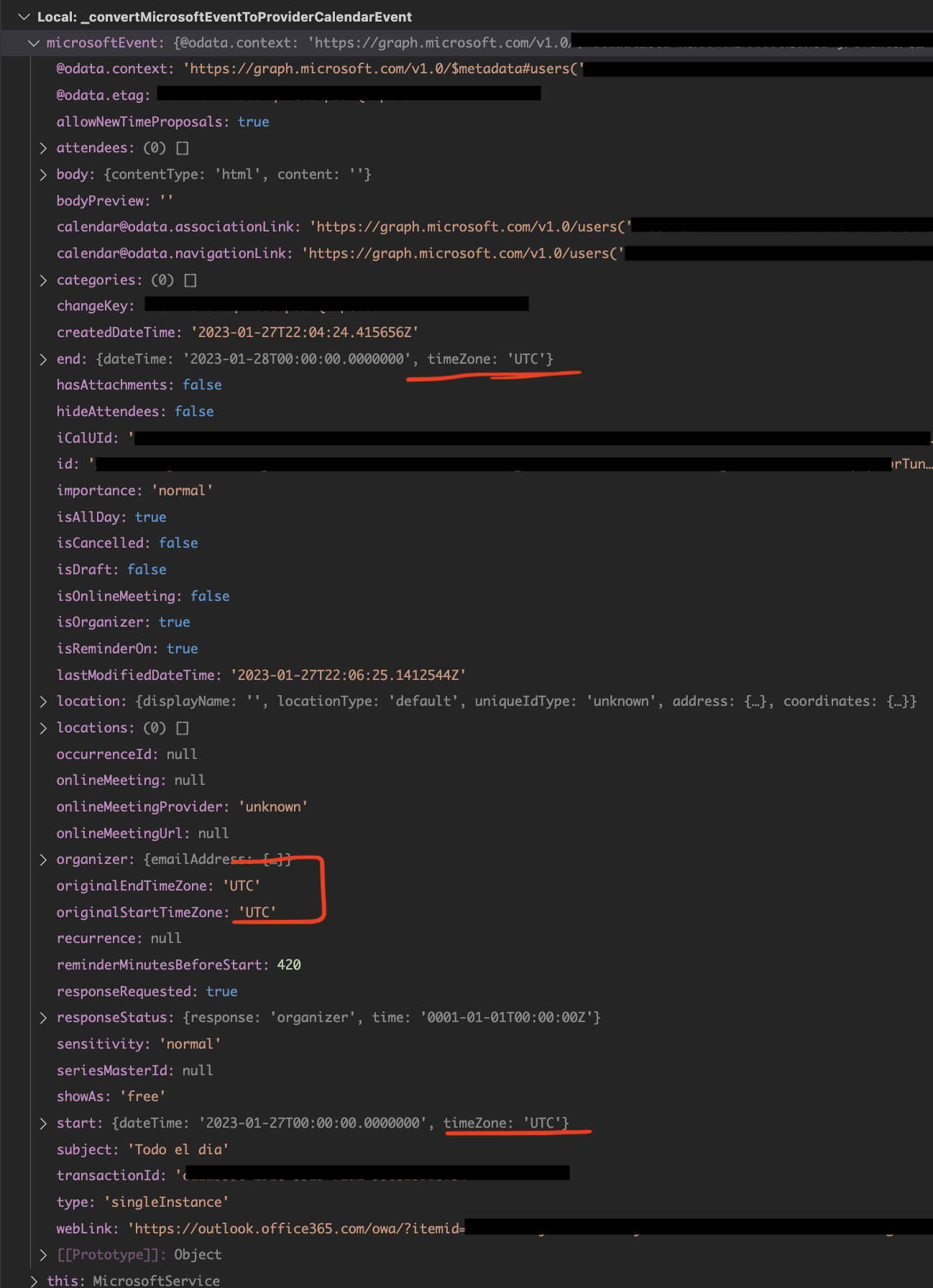 User's time zone is lost in all day meetings · Issue #1158 · microsoftgraph/msgraph-sdk ...