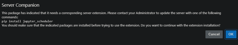 ERROR: No matching distribution found for jupyter_scheduler · Issue #363 · jupyter-server ...