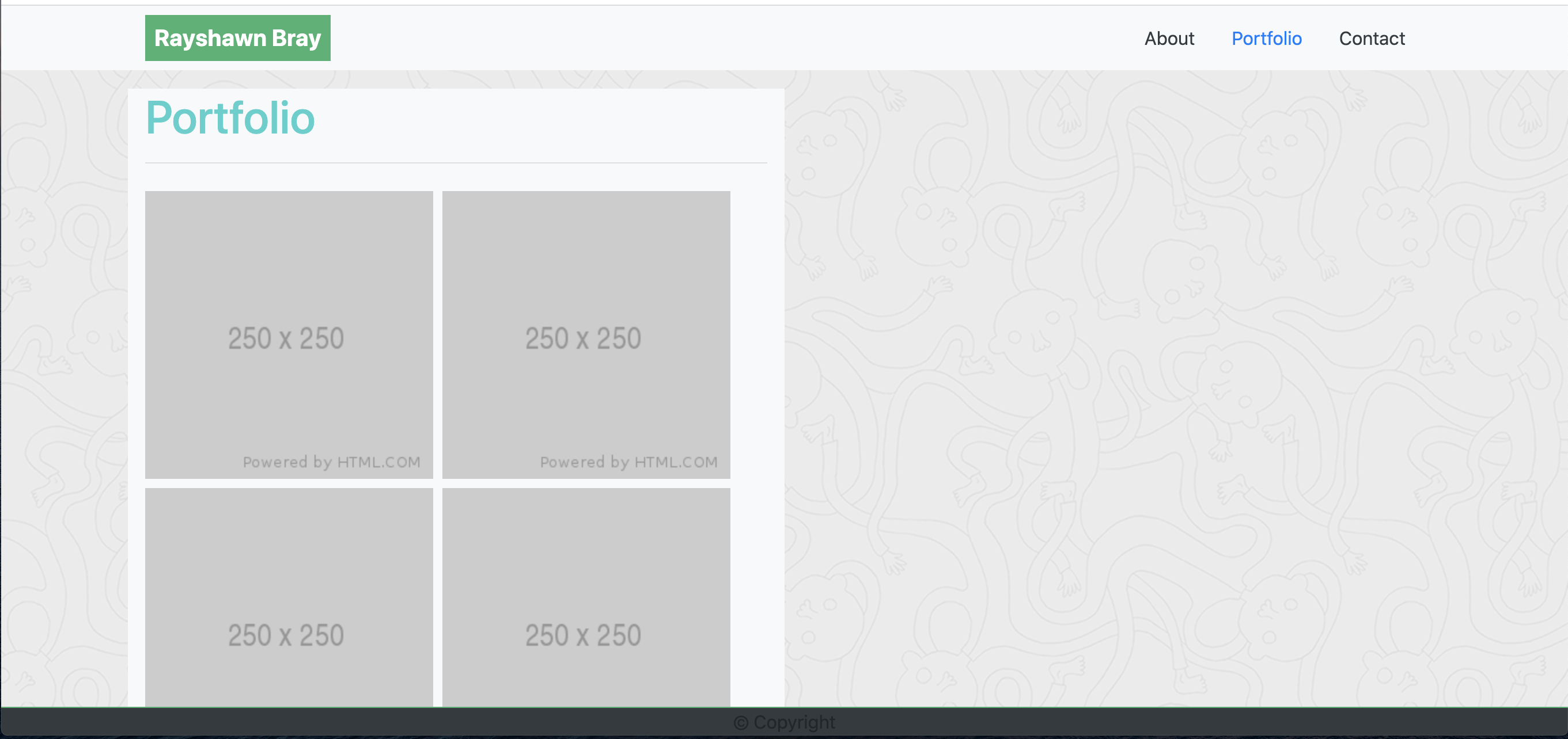 GitHub - 2coldray/ray-responsive-portfolio