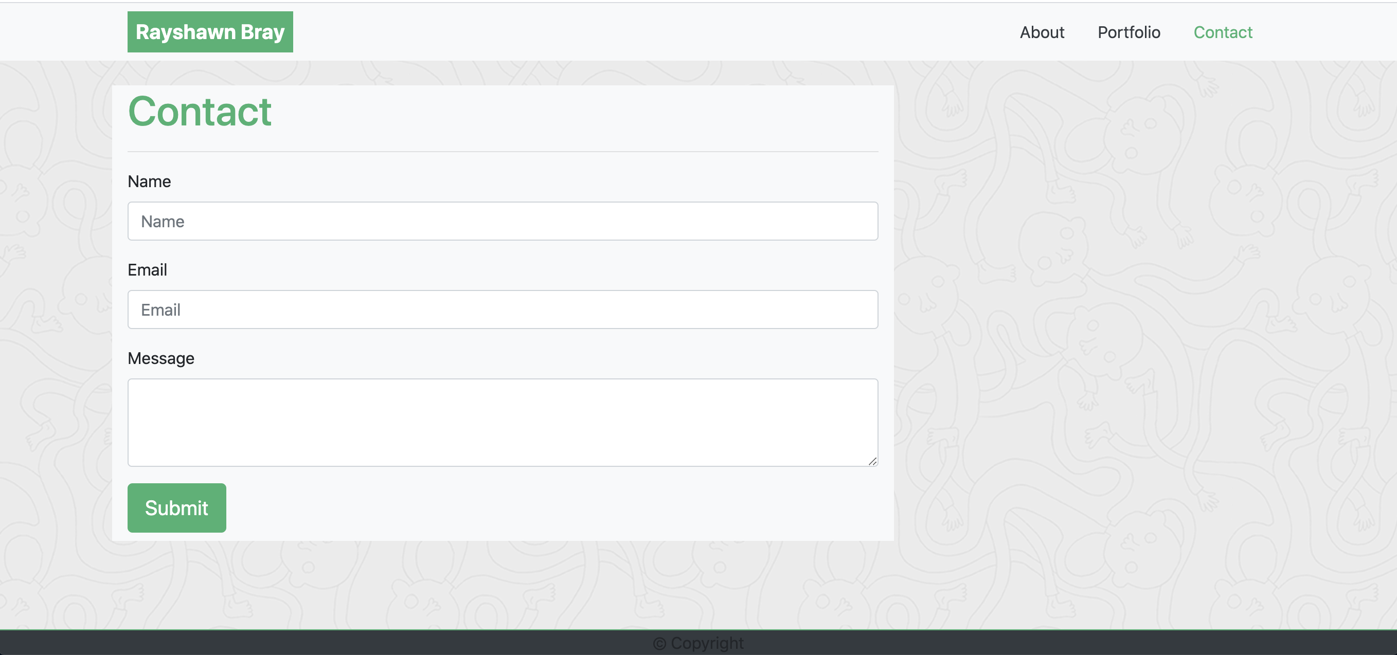 GitHub - 2coldray/ray-responsive-portfolio