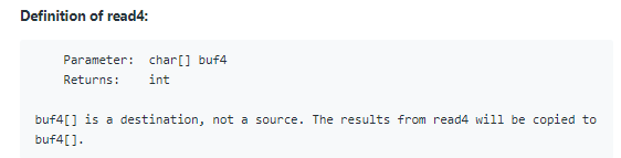 157. Read N Characters Given Read4 · Issue #161 · spiralgo/algorithms · GitHub
