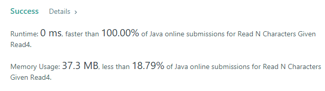 157. Read N Characters Given Read4 · Issue #161 · spiralgo/algorithms · GitHub