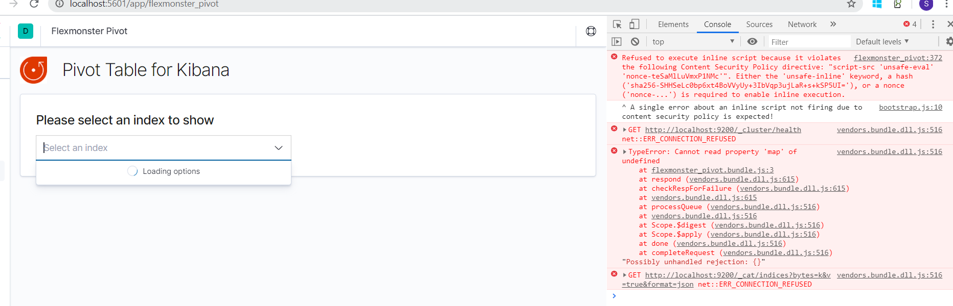 Issue in Plugin installation · Issue #19 · flexmonster/pivot-kibana ...