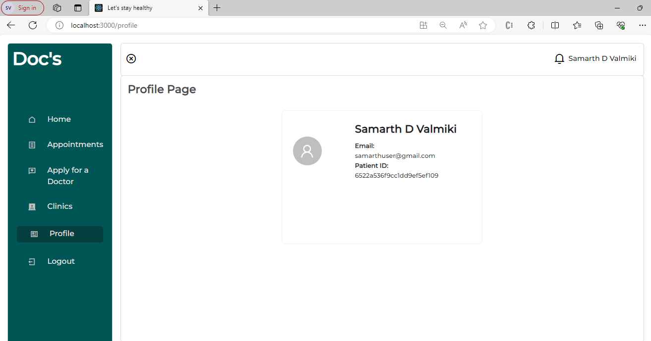 GitHub - samarthd007/Doctor_Clinic_Appointment_System: Complete Doctor Clinic appointment System ...