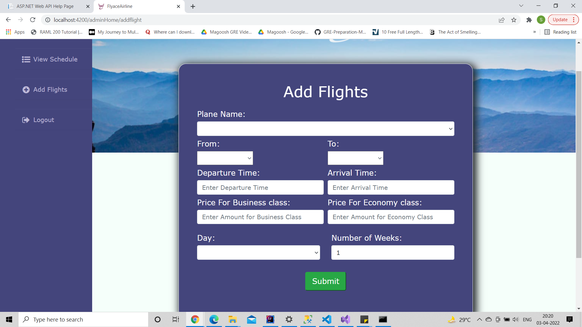 GitHub - ferrero-rocher/Flyace: Angular code for frontend