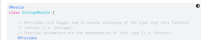 Comments in code blocks have low contrast · Issue #516 · googlecodelabs/tools · GitHub