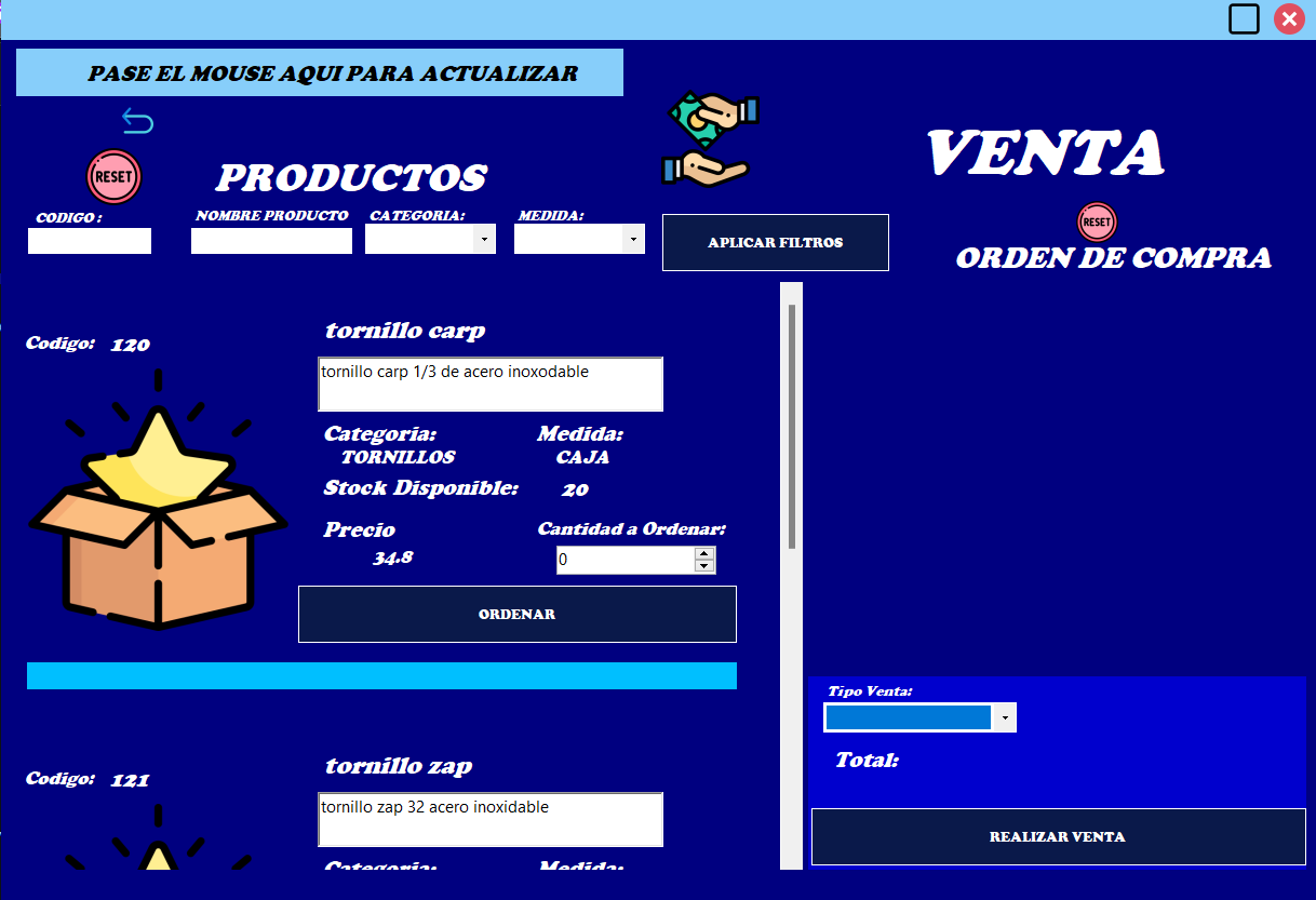GitHub - DanielRojas2002/PUNTOVENTA