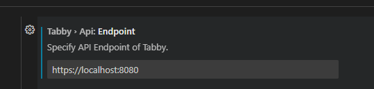 Cannot configure in vscode. · Issue #273 · TabbyML/tabby · GitHub