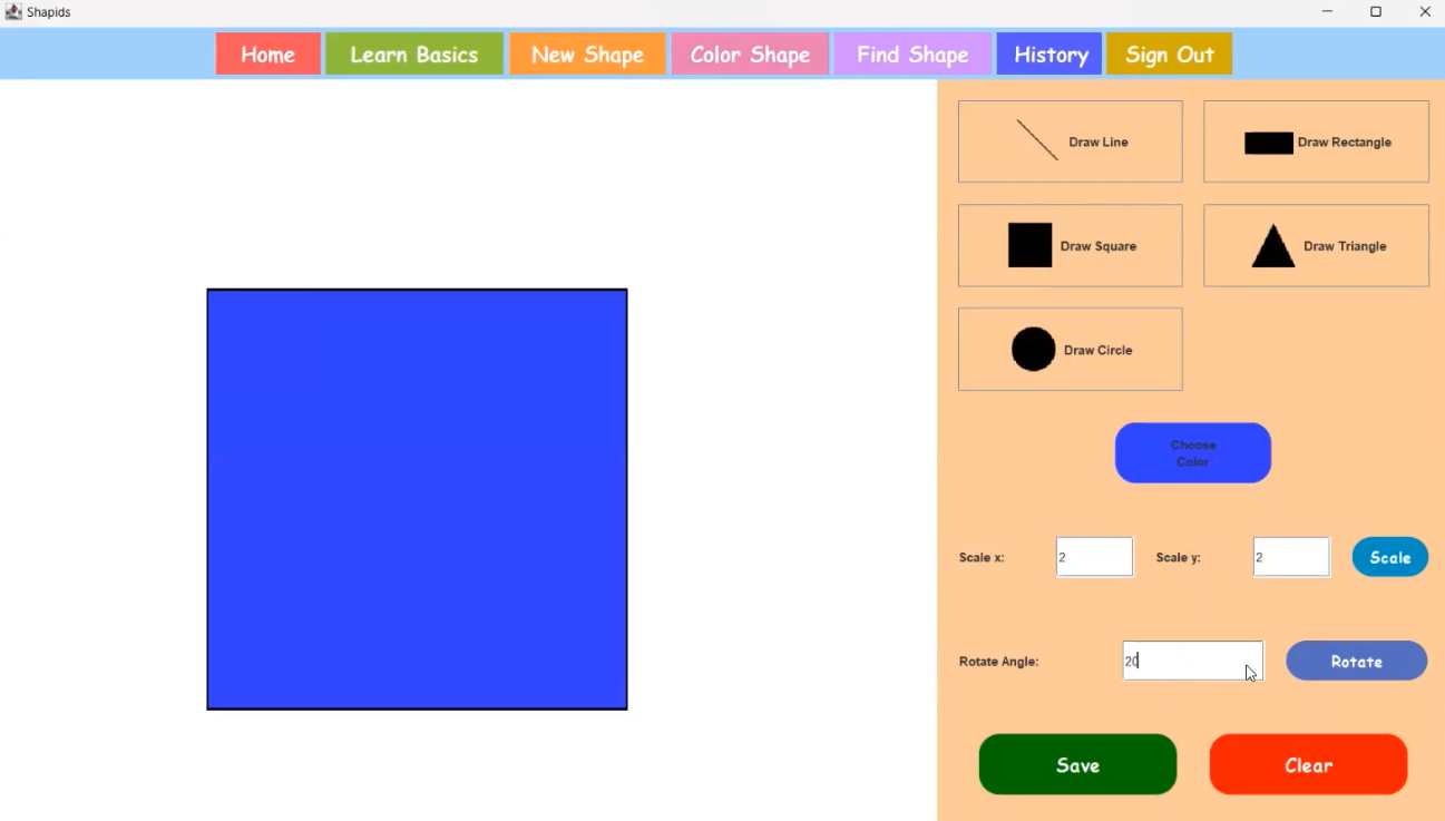 GitHub - sandun-liyanage/Shapids---Shapes-Learning-Application-For-Kids: Shapids is a window ...