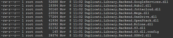 Official docker image is not including all backends · Issue #3198 · duplicati/duplicati · GitHub