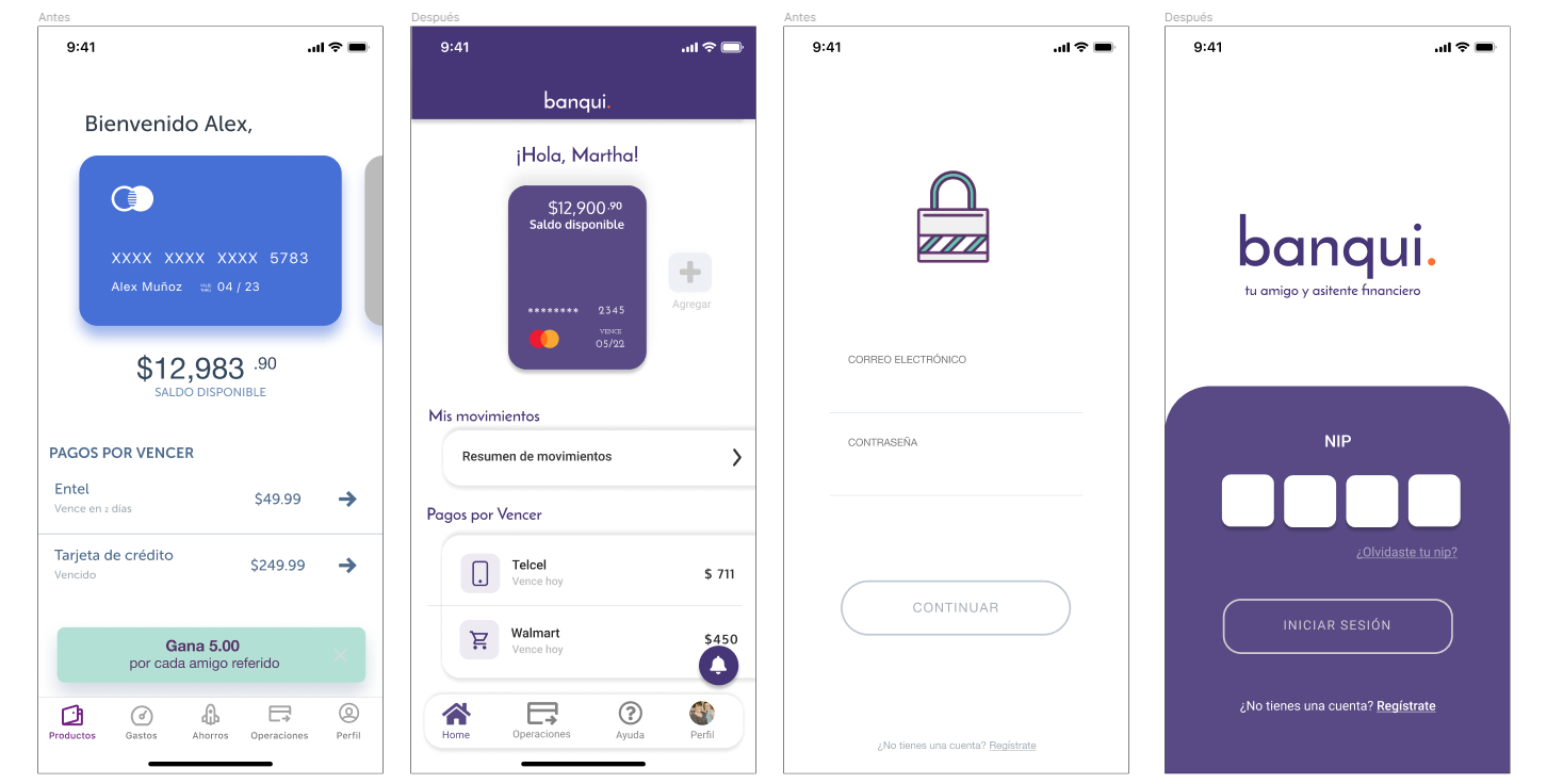 GitHub - marilynaguilar/Banqui-Redesign: Rediseño de App financiera ...