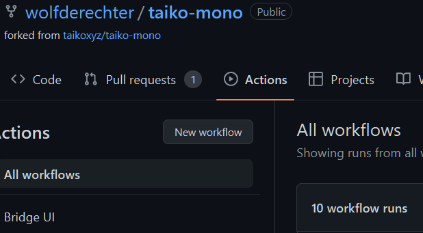 fix: workflow runs / autorelease bot on forks · Issue #13037 · taikoxyz/taiko-mono · GitHub