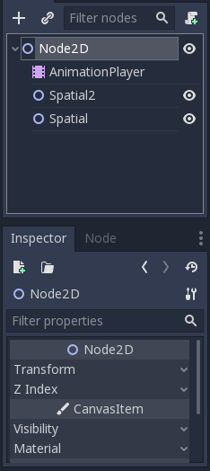 The new inspector does not go back to single-node when deselecting an ...