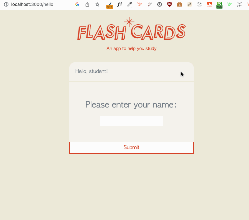 GitHub - cbwilliford/flashcards-express-app: A simple Express app GitHub - cbwilliford/flashcards-express-app: A simple Express app