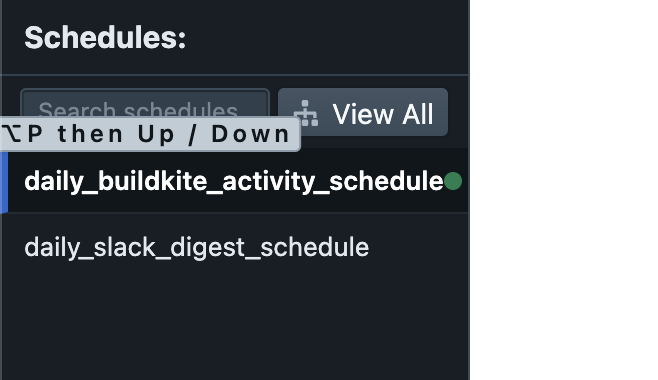 Style Fix Sidebar Long Schedule Titles And Green Dot Overlap · Issue 3232 · Dagster Io Dagster