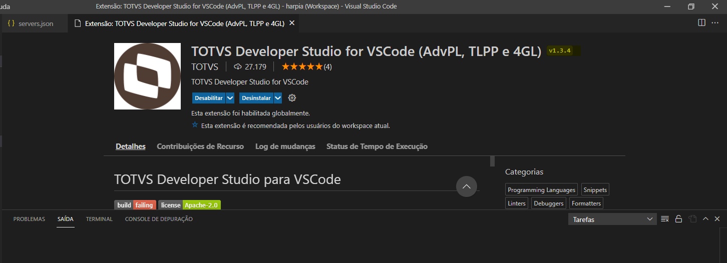 Connection failed. Could not connect to server - Release 12.1.33 do protheus · Issue #828 ...
