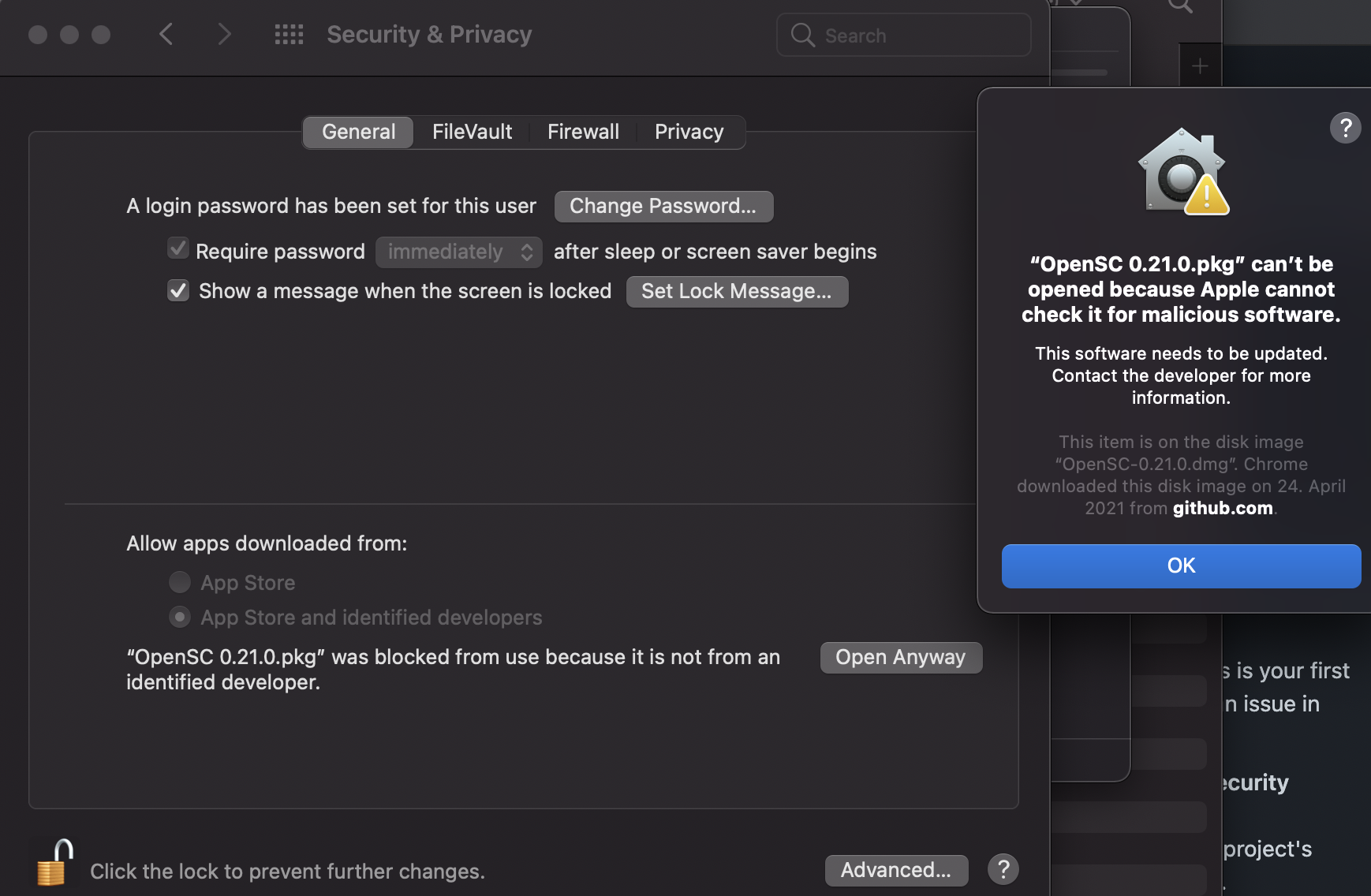 Can't install on Macbook · Issue #2310 · OpenSC/OpenSC · GitHub