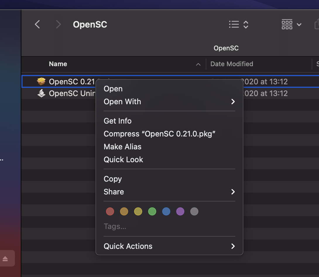 Can't install on Macbook · Issue #2310 · OpenSC/OpenSC · GitHub