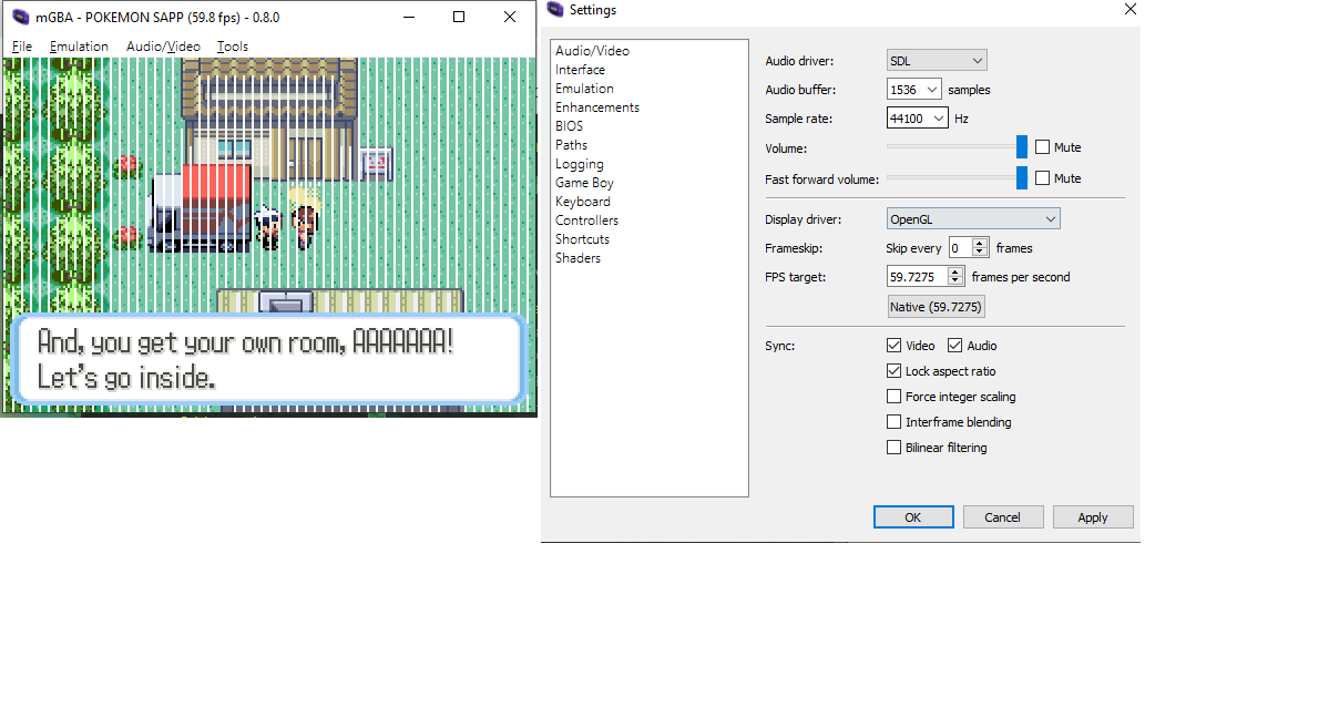 Graphical corruption in Win8.1 · Issue #1663 · mgba-emu/mgba · GitHub