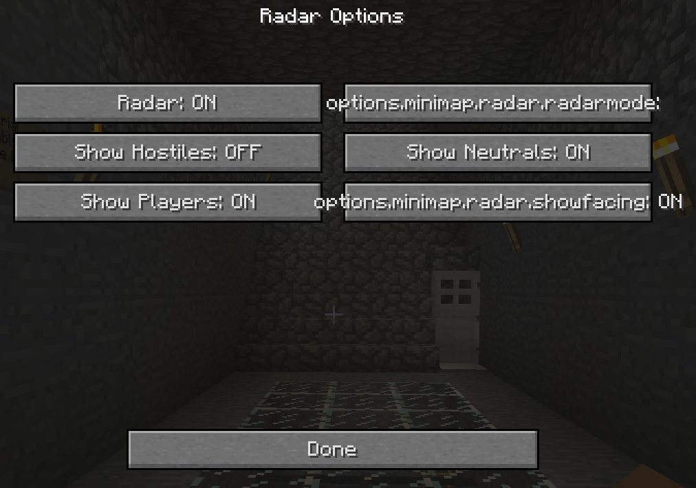 VoxelMap Radar missing names & entity visiblity reverts to default after restart · Issue #89 ...
