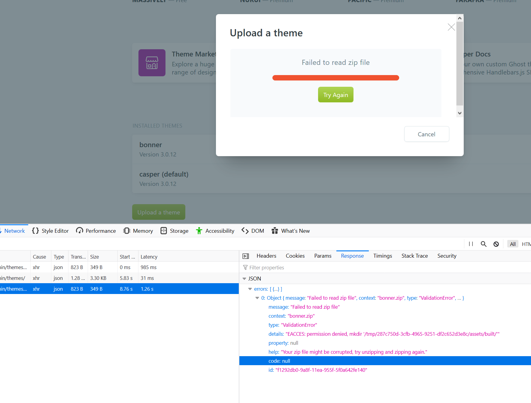 gulp-zip sets permissions incorrectly on Windows · Issue #713 · TryGhost/Casper · GitHub