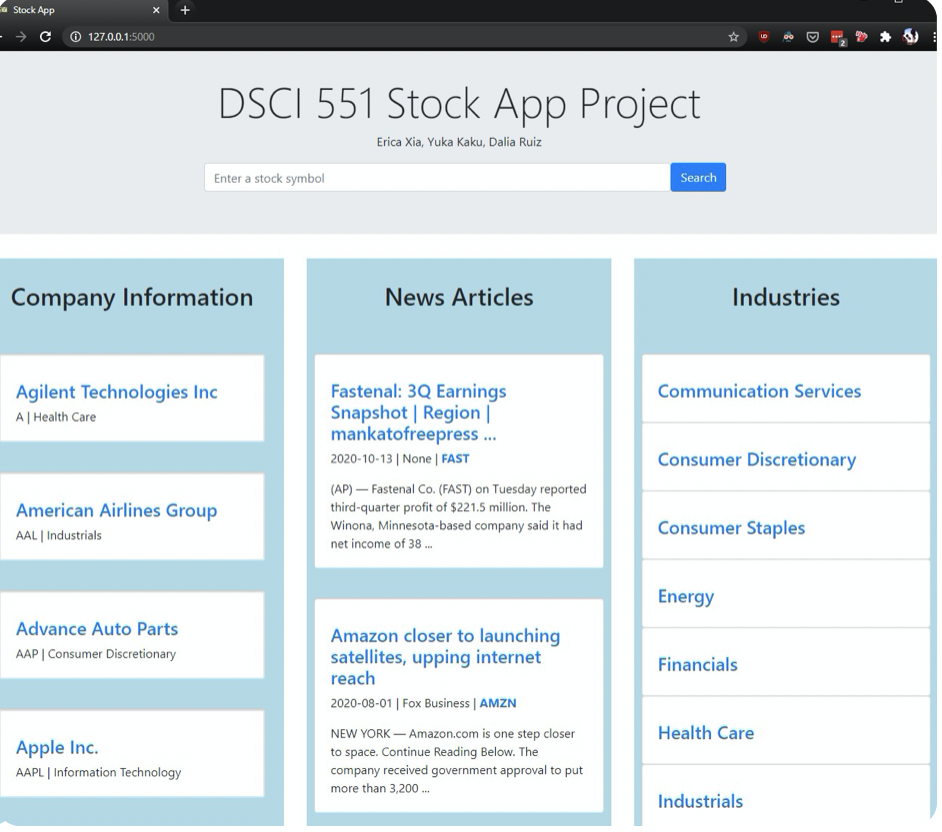 GitHub - ykkaku/Stock-Web-App
