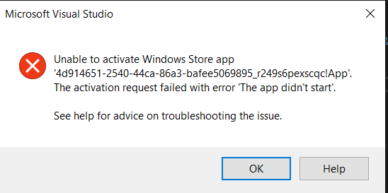 UWP app error related to connected service when compiled with .NET Native tool chain · Issue ...