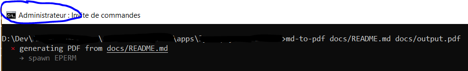 bug: spawn EPERM · Issue #55 · simonhaenisch/md-to-pdf · GitHub