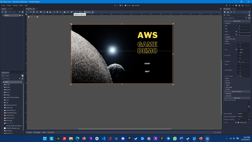 GitHub - gizmodux/Deployment-Static-Web-Game-with-AWS: Our Project make game with Godot engine ...