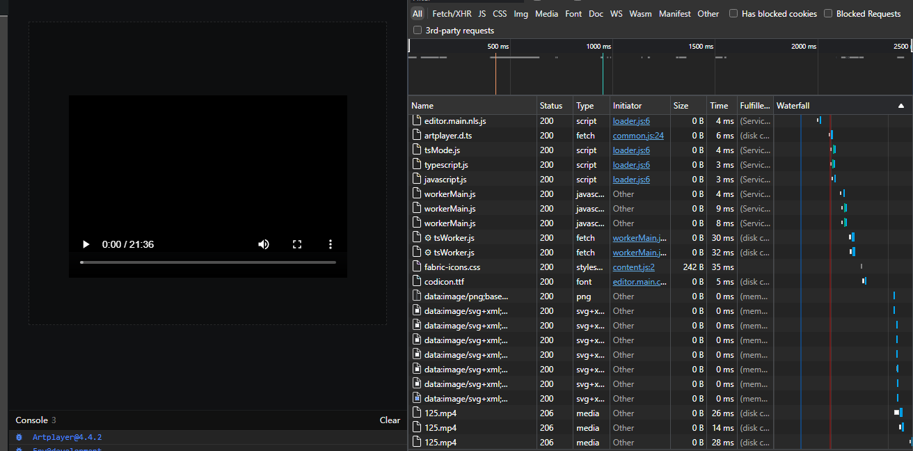 Instead of the controls appearing, the entire video is downloaded · Issue #300 · zhw2590582 ...