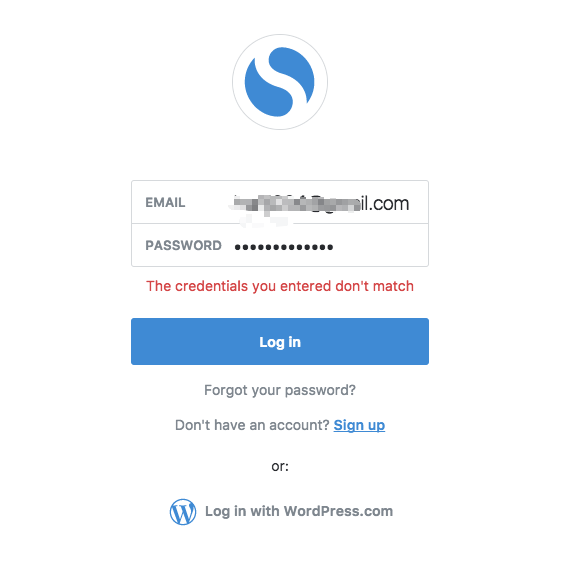 Cannot login the normal account & password · Issue #882 · Automattic/simplenote-electron · GitHub
