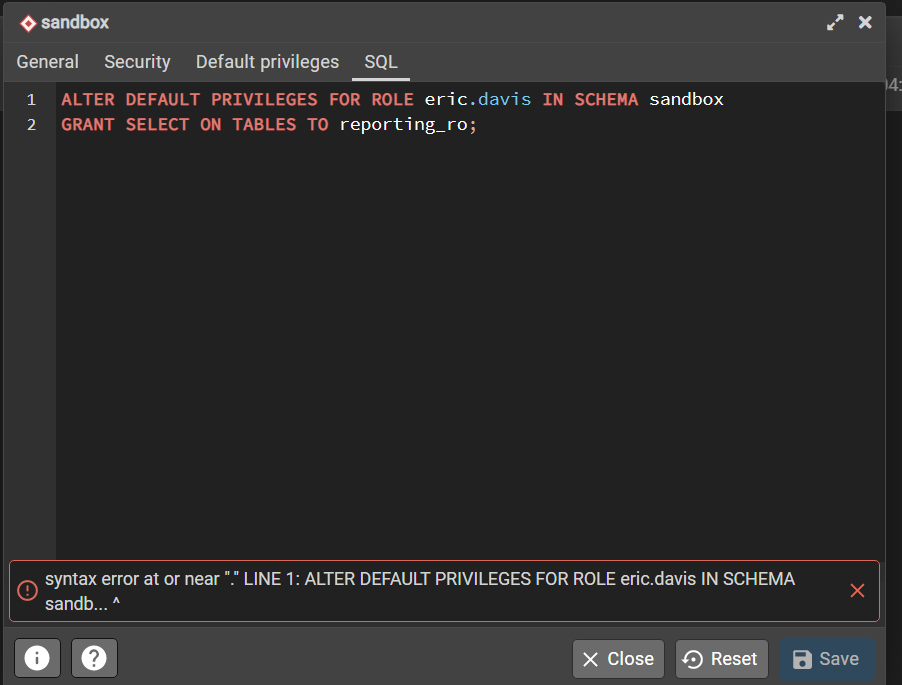 usernames / roles not double quoted when assigning privileges · Issue #6234 · pgadmin-org ...