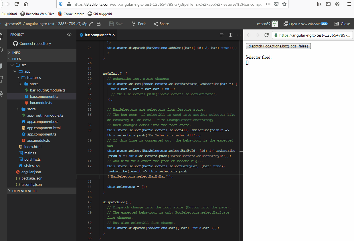Strange Behaviour With Entity And Selectall Maybe A Bug · Issue 2707 · Ngrxplatform · Github