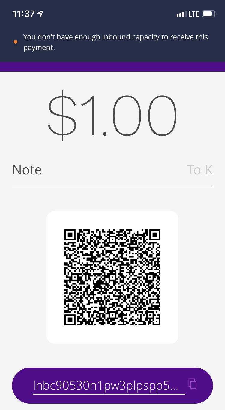 iOS app: Unable to receive · Issue #1215 · lightninglabs/lightning-app · GitHub