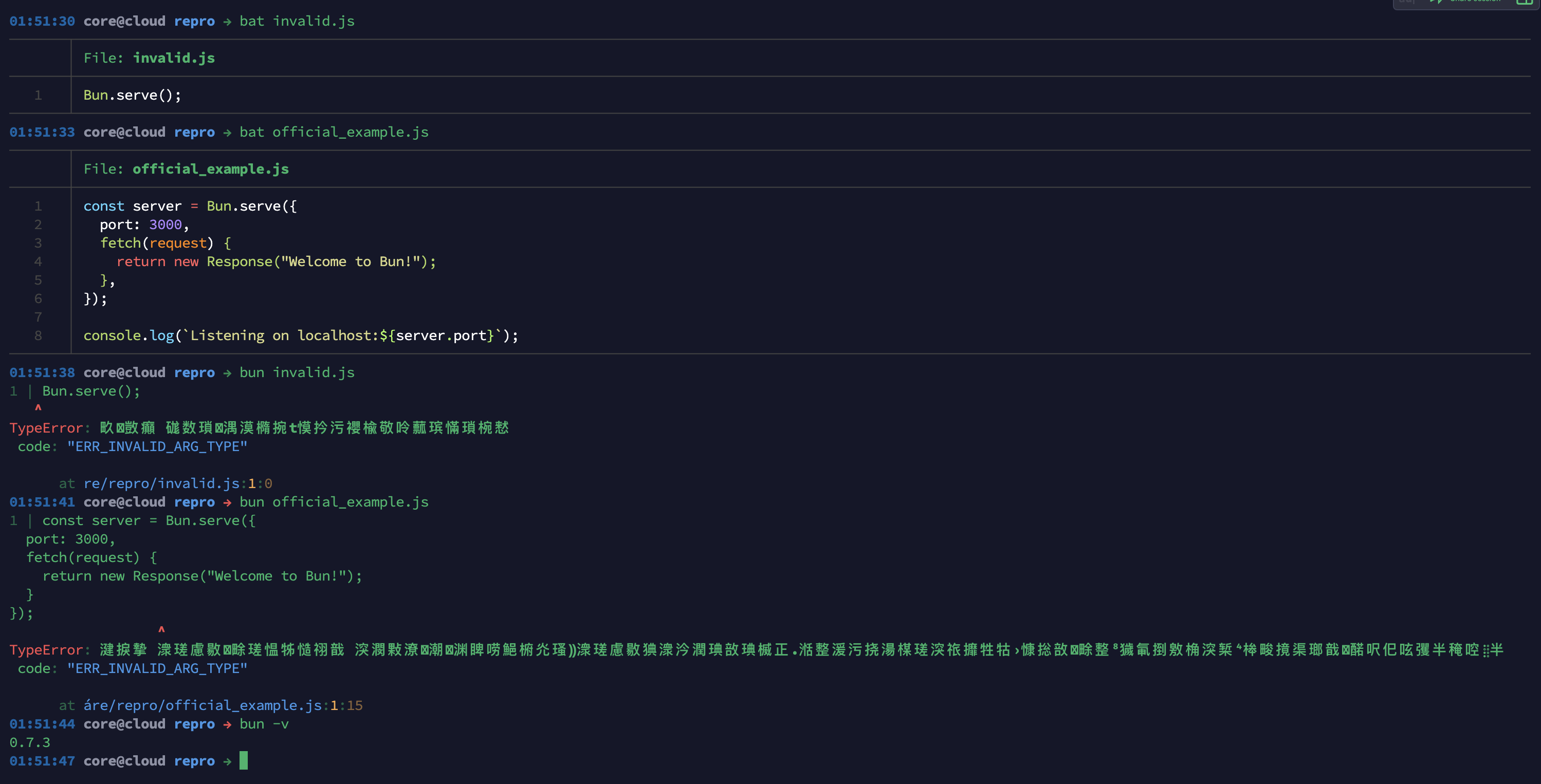 CPU emulator leads to strange memory issues · Issue #3312 · oven-sh/bun ...