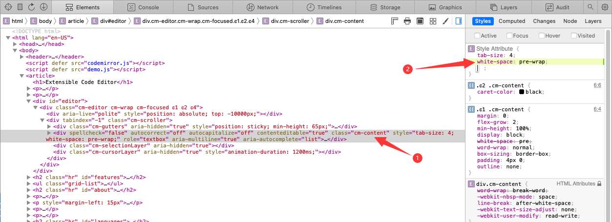 iOS IME causes app/page freeze with line wrapping. · Issue #502 · codemirror/dev · GitHub
